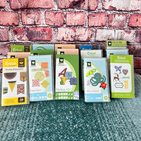 Cricut | Art | 39 Cricut Expressions Cartridge Set Bundle | Poshmark